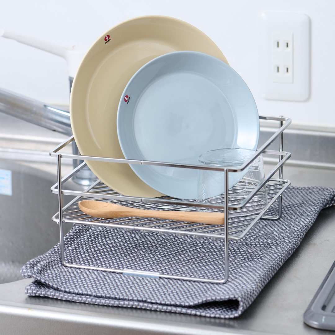【enzo】 コンパクト水切りかご｜キッチン用品,水切りかご・水切りラック・シンク用品,水切りかご・水切りラック｜kurasso（クラッソ）