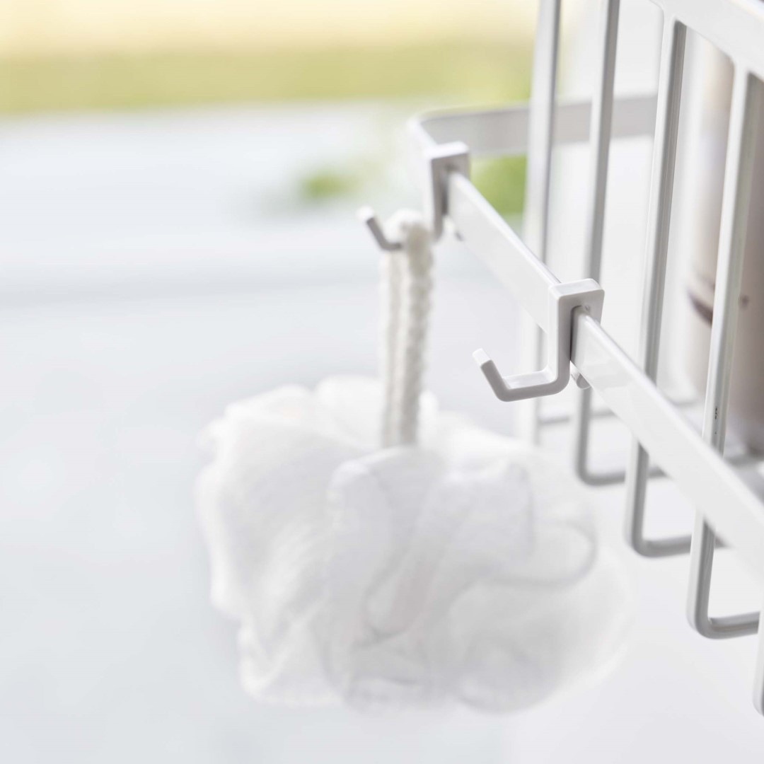 【tower】引っ掛けバスルームバスケット ワイド｜バス・洗面用品,バス収納｜kurasso（クラッソ）