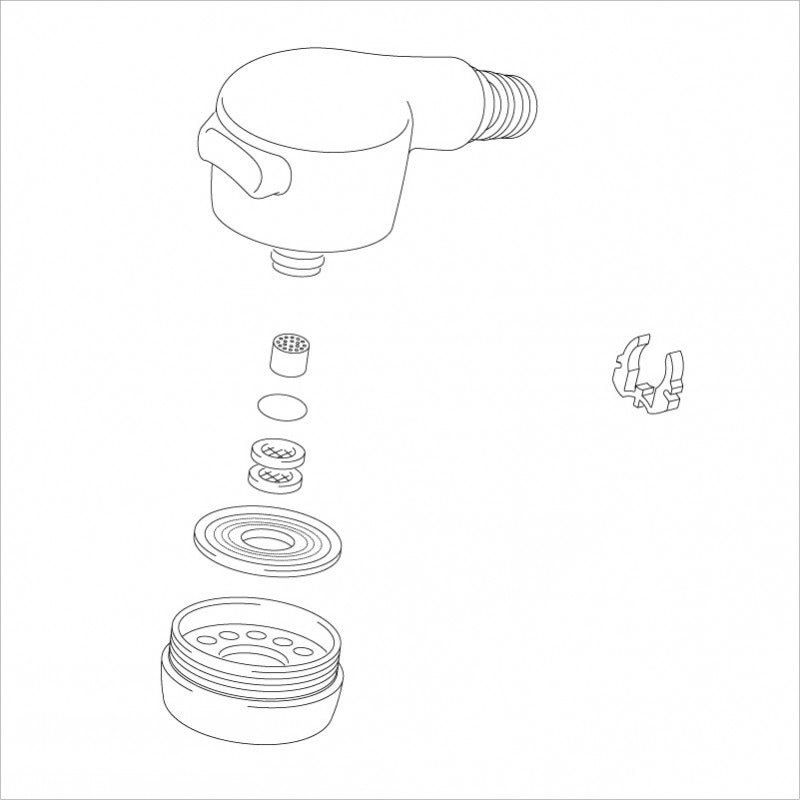 【HC737BG3】旧MYM FB237FK2等用 シャワーヘッド ダークグレー｜【公式】KVK通販サイト KVK AQUASHOP