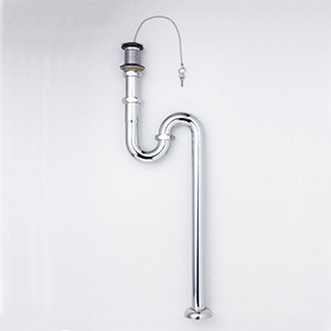 【VR23S-32】オーバーフローなし排水金具付Sトラップ32｜【公式】KVK通販サイト KVK AQUASHOP