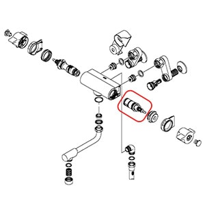 【PZ695A】切替弁ユニット｜【公式】KVK通販サイト KVK AQUASHOP