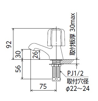 【K5ED】立水栓｜【公式】KVK通販サイト KVK AQUASHOP