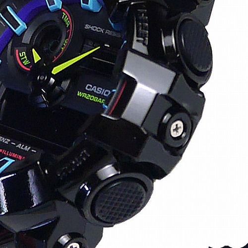 CASIO G-SHOCK GA-700RGB-1AJF メンズ Virtual Rainbow:Gamer's RGB シリーズ 限定品