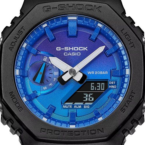 CASIO G-SHOCK アナログ・デジタル腕時計 GA-2100FL-1AJF メンズ Flame inside シリーズ 国内正規品