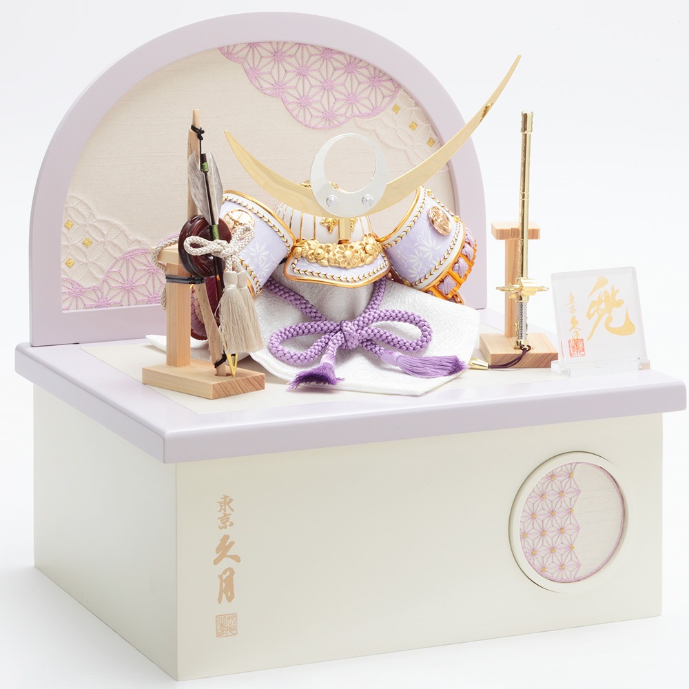 上杉謙信公 兜収納飾り ゆめいろシリーズ 4GR-S6-Z | 収納飾り | 【公式】 人形の久月オンラインストア