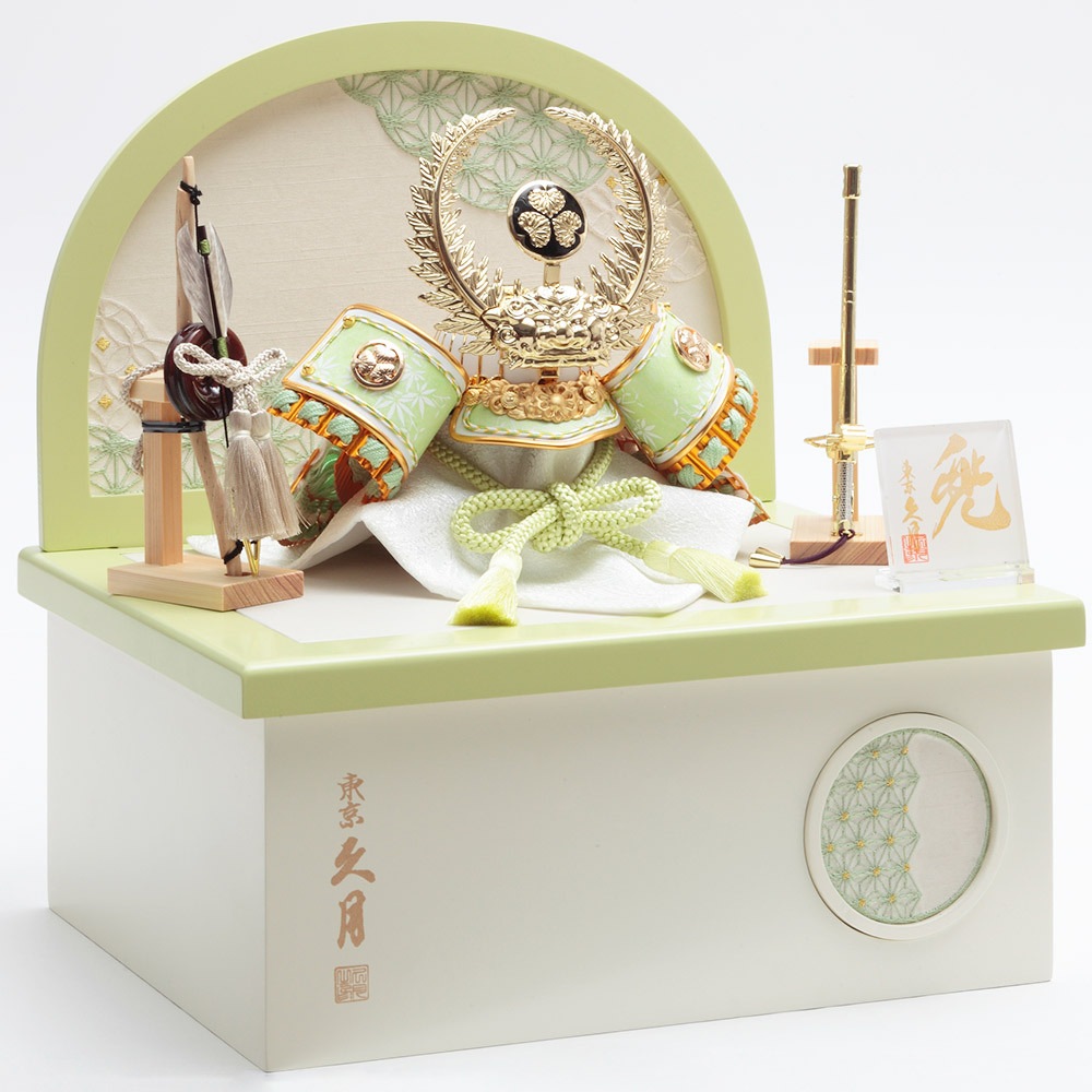 徳川家康公 兜収納飾り ゆめいろシリーズ 4GR-S7-Z | 収納飾り | 【公式】 人形の久月オンラインストア