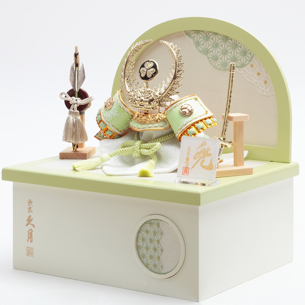 徳川家康公 兜収納飾り ゆめいろシリーズ 4GR-S7-Z | 収納飾り | 【公式】 人形の久月オンラインストア