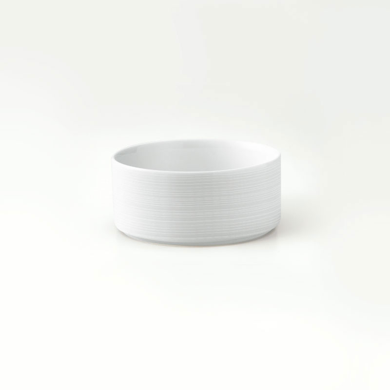 TUBE WHITE ココットL｜うつわや休兵衛