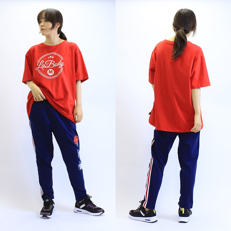 アウトレット 22%OFF MOMA STUDIOS モマ スタジオ LA BODY コラボ Tシャツ ロゴ ユニセックス 5分袖 Mサイズ XLサイズ RED MINT NAVY BLACK ...