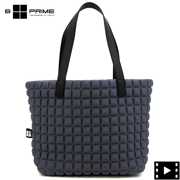 イタリア製 Bprime SMALL LAMI 黒 - バッグ