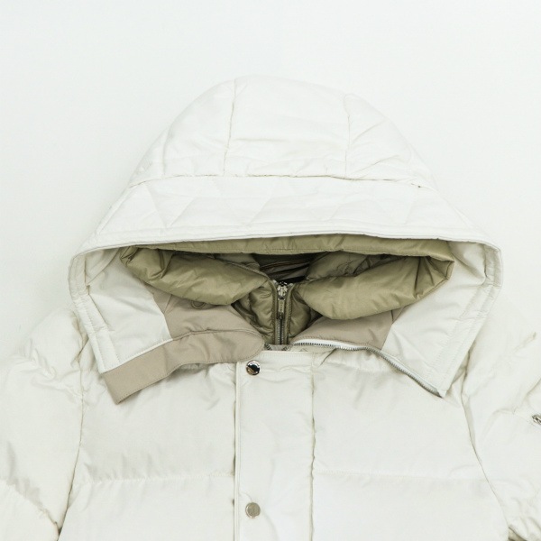 ムーレー ダウン メンズ 撥水 フーデッド ダウンボンバージャケット MOORER JESSE STP MRE BLANC 秋冬新作 ...