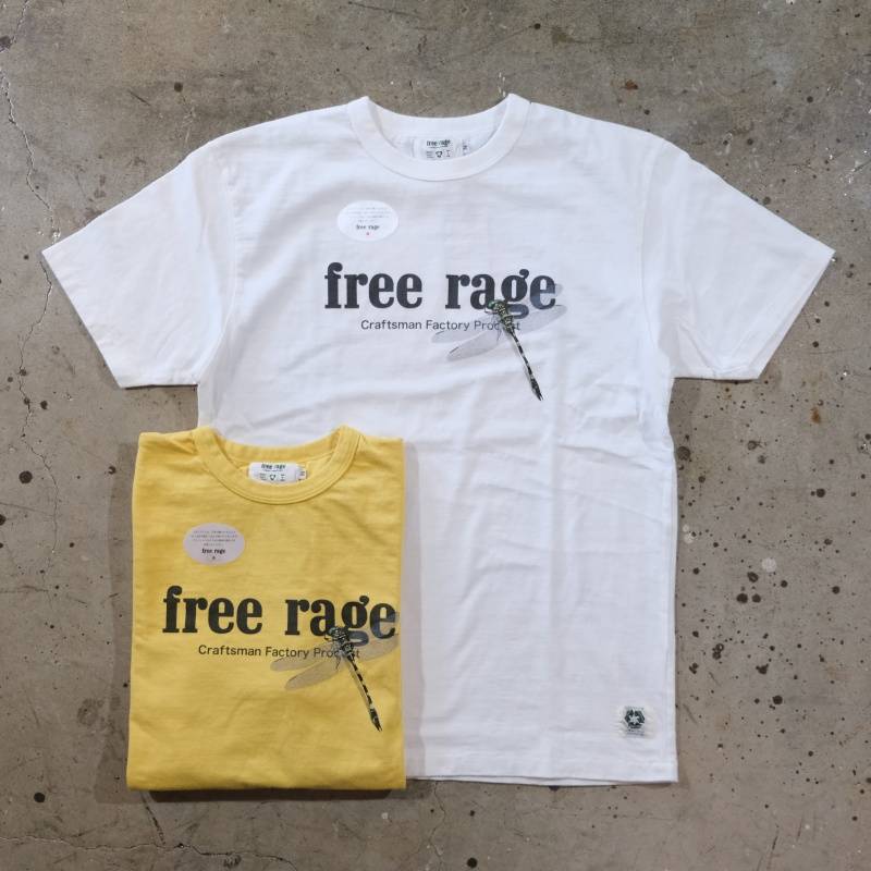 Freerage フリーレイジ【225AC791-A】【職人Tシャツ】≪Official Logo ver,≫ コットン100％ 日本製 | その他BRAND,Freerage | LAHAINA
