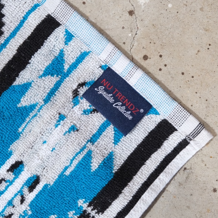 NU TRENDZ 【Standard Bath Towel】バスタオル 約74cm×約142cm コットン100％ ジャガード織 | その他BRAND,FUNNY,その他 | LAHAINA