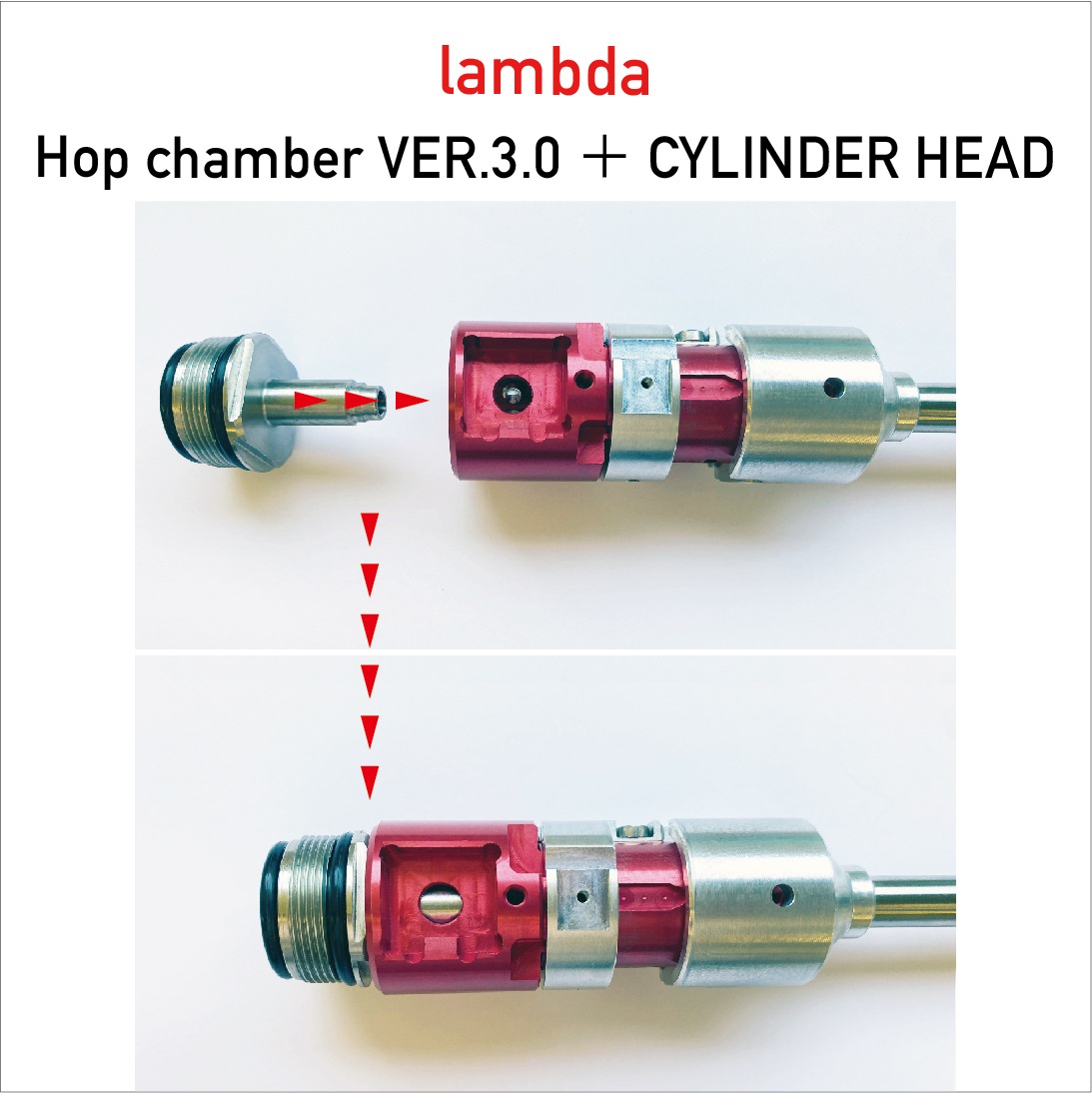 シリンダー ヘッド/ lambda VSR-10 | カスタム部品,ボルトアクションパーツ | BYONS lambda online shop