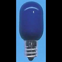ナツメ T20 E12 110V-5W(B) || ナツメ球/T20カラー/5W/E12/青色 || 旭光電機(アサヒ) || 寸法(20×48mm) 口金(E12) 寿命(2000時間 ...