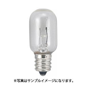 ナツメ T20 E12 110V-5W(C) || ナツメ球 旭光電機(アサヒ) 5W形 外径(20mm) 全長(48mm) E12口金 クリア仕上 [sw] の通販【ランププロ.com】