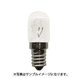 ナツメ T20 E14 110V-15W(C) || ナツメ球 旭光電機(アサヒ) 15W形 外径(20mm) 全長(52mm) E14口金 クリア仕上 [sw] の通販【ランププロ.com】