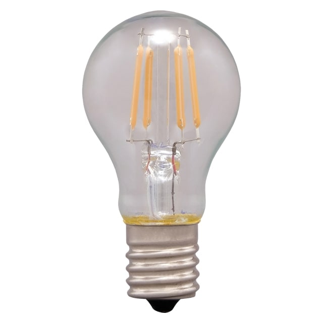 LDA2L-G-E17-FC || LEDフィラメント電球【5個単位販売】 アイリスオーヤマ 【ミニクリプトンタイプ】クリア 25W相当(230lm) 電球色(3000K) 消費電力：2.0W ...