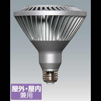 LDR20L-40-H27GE || アイリスオーヤマ || PAR38形 || 屋外/屋内 || 100V･122φ || 配光(40度) 電球色 外径(122φ) 全長(133mm) 口金 ...