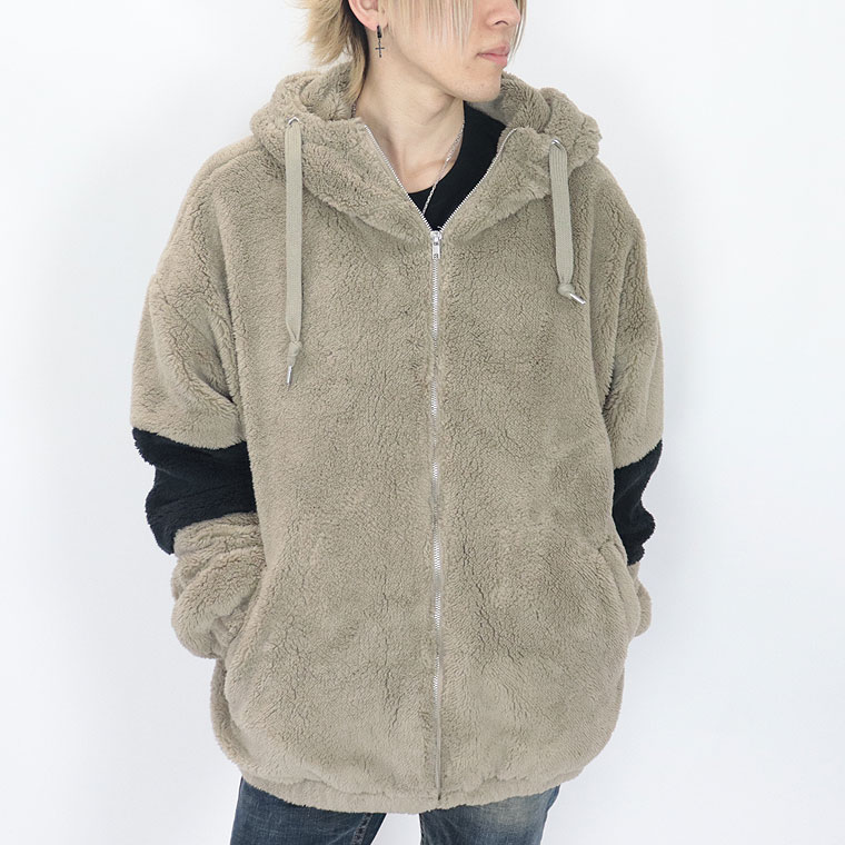 決算SALE【HALHAM】シャギーボアZIPパーカーブルゾン(ペアルック・ユニセックス系) | 店舗から探す,2号店,ジャケット/アウター ...