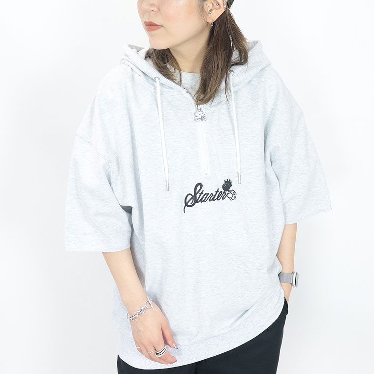 【STARTER】ミニ裏毛ハーフZIPTパーカー | 店舗から探す,3号店,トップス | lax outfitters