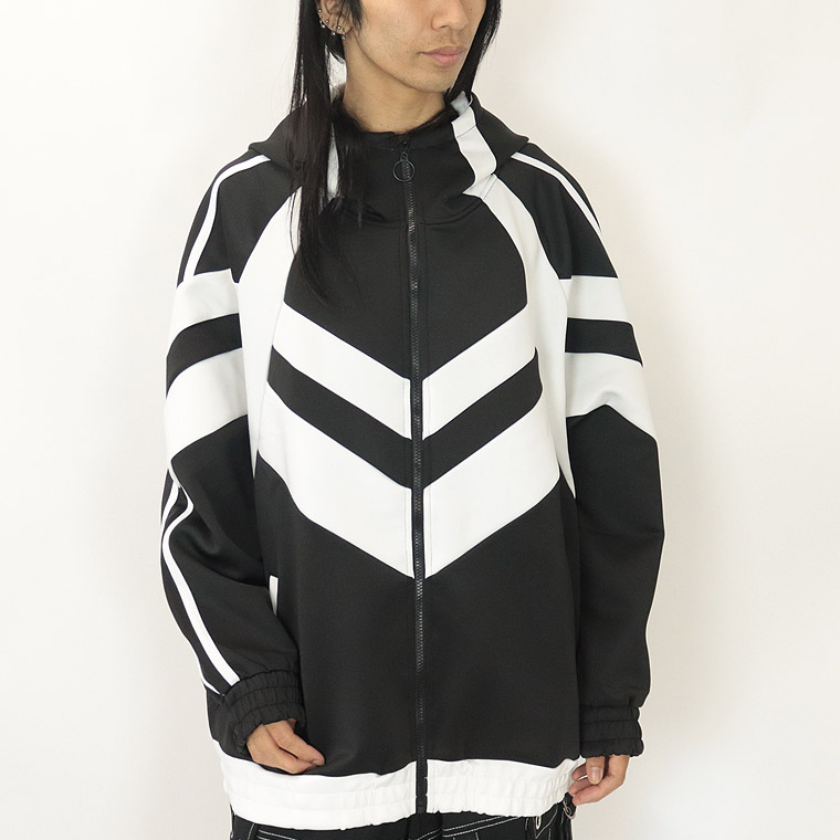 【PSYCHONATION】フード付き切替サイバーデザインジャージ | 店舗から探す,1号店,ジャケット/アウター | lax outfitters