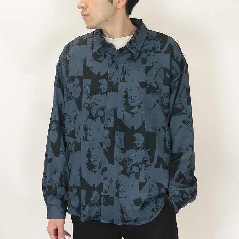 総柄とろみシャツ | 店舗から探す,3号店,トップス | lax outfitters