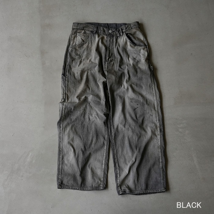 (anc-pt45) / ANCELLM (アンセルム) / AGING PAINTER PANTS（エイジングペインターパンツ）/ メール便不可 | ANCELLM | WOODY ...