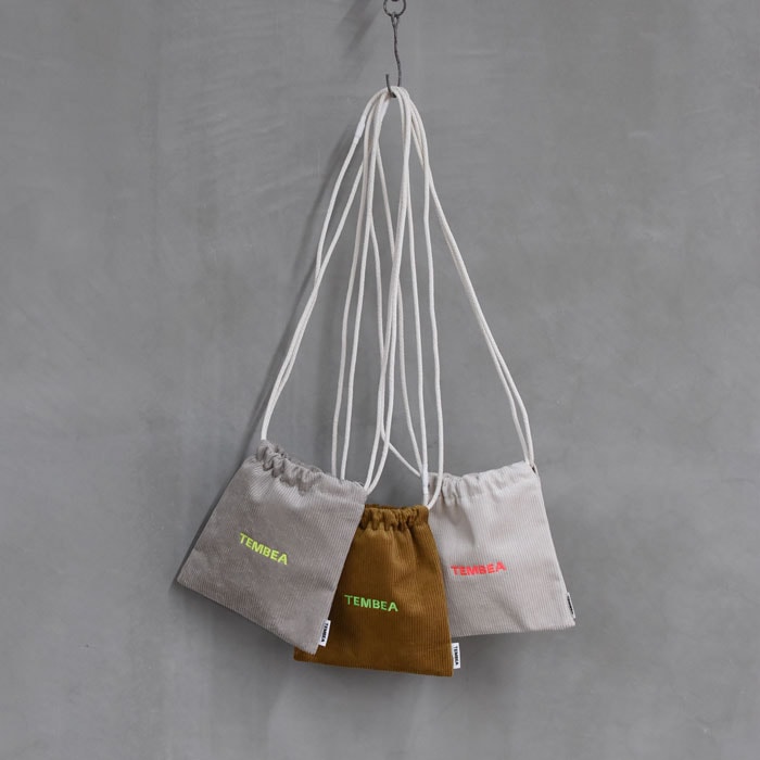 (tmb-2137a-24aw) / TEMBEA(テンベア) /巾着POCHETTE CORDUROY（巾着ポシェット コーデュロイ） / メール便可 | TEMBEA | WOODY ...