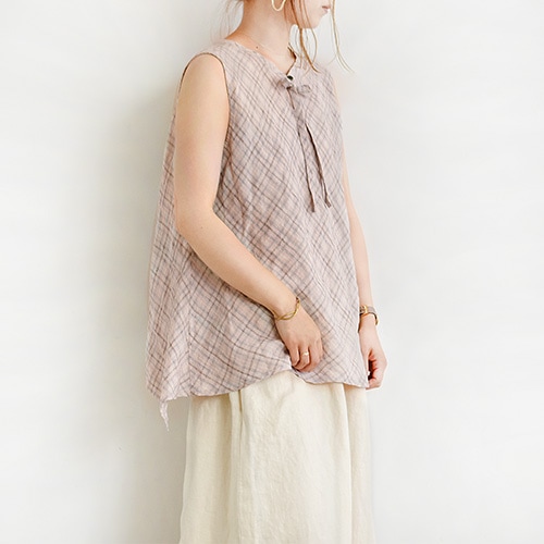 【50%OFF】(13133701) / Vlas Blomme(ブラスブラム) / Vinntage Pink Check (ヴィンテージ ...
