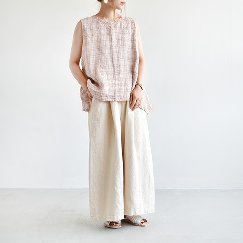 【50%OFF】(13133701) / Vlas Blomme(ブラスブラム) / Vinntage Pink Check (ヴィンテージ ...