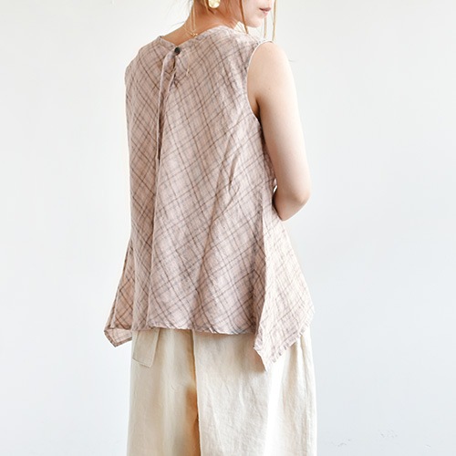 【50%OFF】(13133701) / Vlas Blomme(ブラスブラム) / Vinntage Pink Check (ヴィンテージ ...