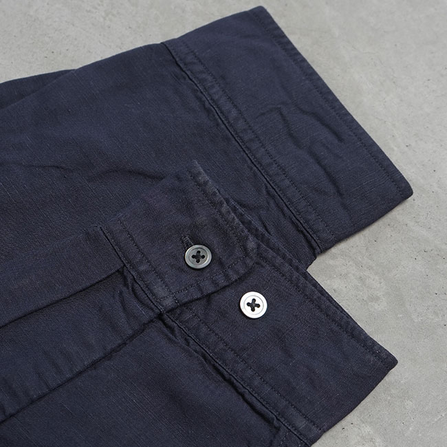 【40%OFF】 (sugs415) / nanamica(ナナミカ) / Open Collar Cupra Hemp Shirt(オープンカラーキュプラヘンプシャツ) / メール便不可 ...