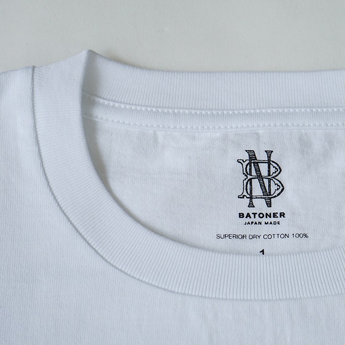 （bn-23sl-040） / BATONER(バトナー) /PACK T-SHIRT(パックTシャツ)/ メール便可 | BATONER | WOODY HOUSE LBR