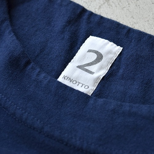(2201c-001) / KINOTTO(キノット) / Boat Neck T-Shirts (ボートネックTシャツ / 七分袖) / メール便対応可 | KINOTTO | WOODY ...