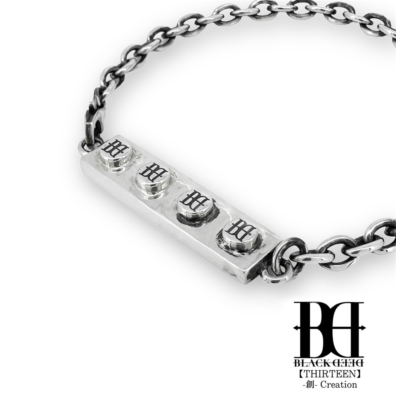 サーティーンクリエーション1×4ブロックブレスレット《BDSB-213》 | BLACK DEED,BLACK DEED THIRTEEN ...