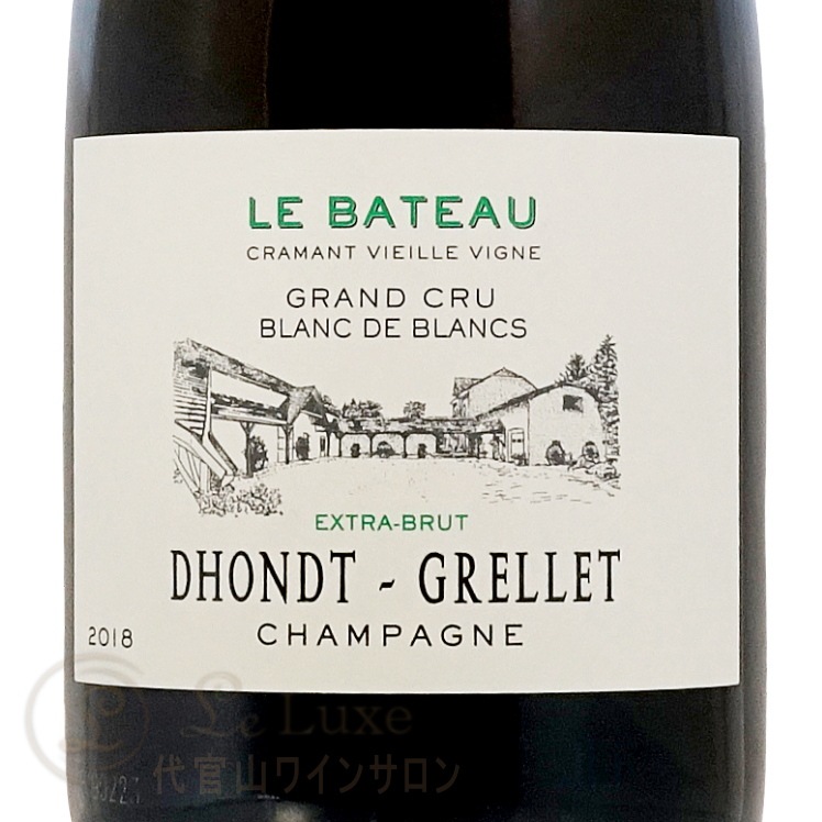 2018 ル バトー クラマン ブラン ド ブランエクストラ ブリュット ドント グルレ 正規品 辛口 白 750ml Dhondt Grellet Le Bateau Cramant ...