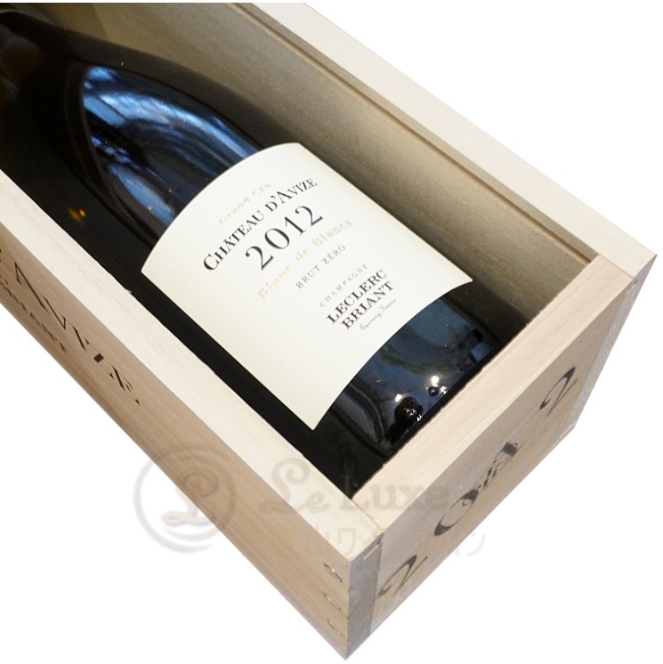 2012 ブラン ド ブラン シャトー ダヴィズ ルクレール ブリアン 正規品 木箱入り シャンパン 白 辛口 750ml Leclerc ...