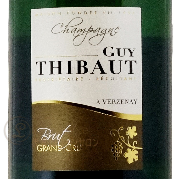 NV ブリュット グラン クリュ ギィ チボー シャンパン 辛口 白 750ml ティボー Guy Thibaut Grand Cru ...