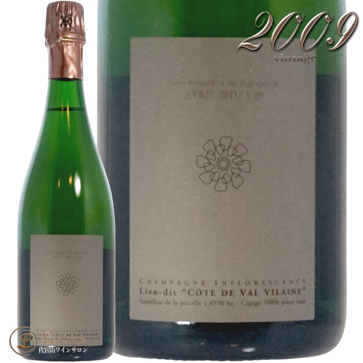 2009 コート ド ヴァル ヴィレーヌ ローズ ド ジャンヌ セドリック ブシャール シャンパン 辛口 白 750ml Champagne Cedric Bouchard Roses de ...