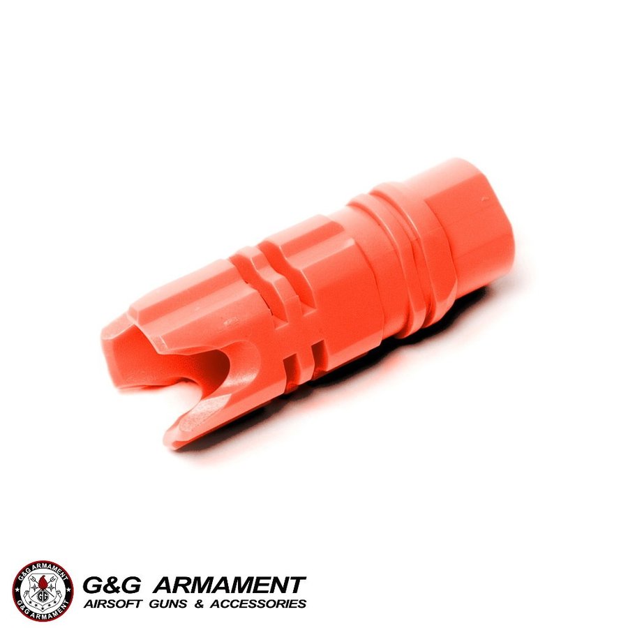 G26 Mock Flash Suppressor for GR16 Series - Orange (14mm CCW) | ブランドから ...