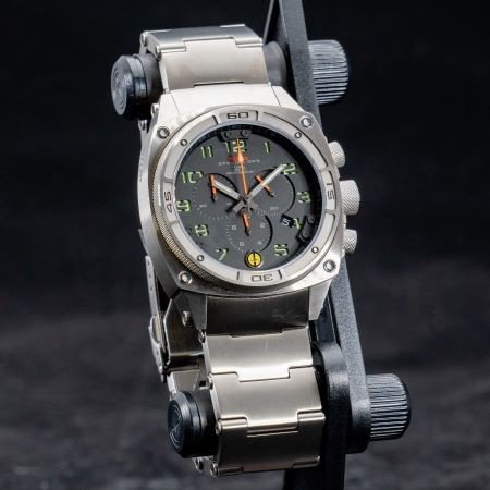MTM WATCH PR2-TSL-GBB1-MBTI-OH Predator II Silver Tit GBB01 - Tit Band ...