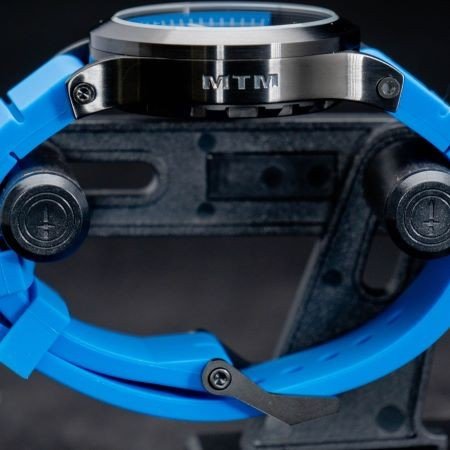 MTM WATCH HYP-SB4-BLUE-BL2B-A Hypertec 44 Black - Blue Dial- Blue ...