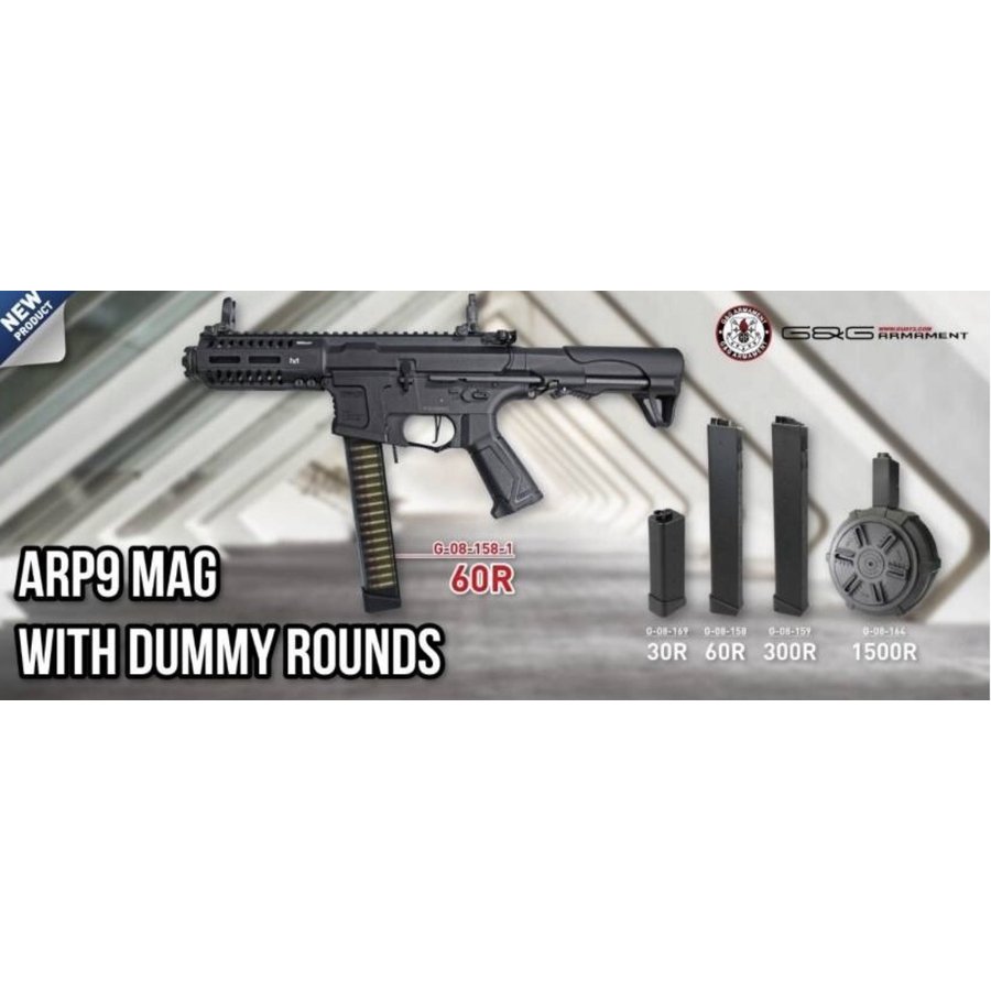 ARP 9 Magazine 60R with Dummy rounds | ブランドから探す,G&G ARMAMENT,マガジン,スプリング ...
