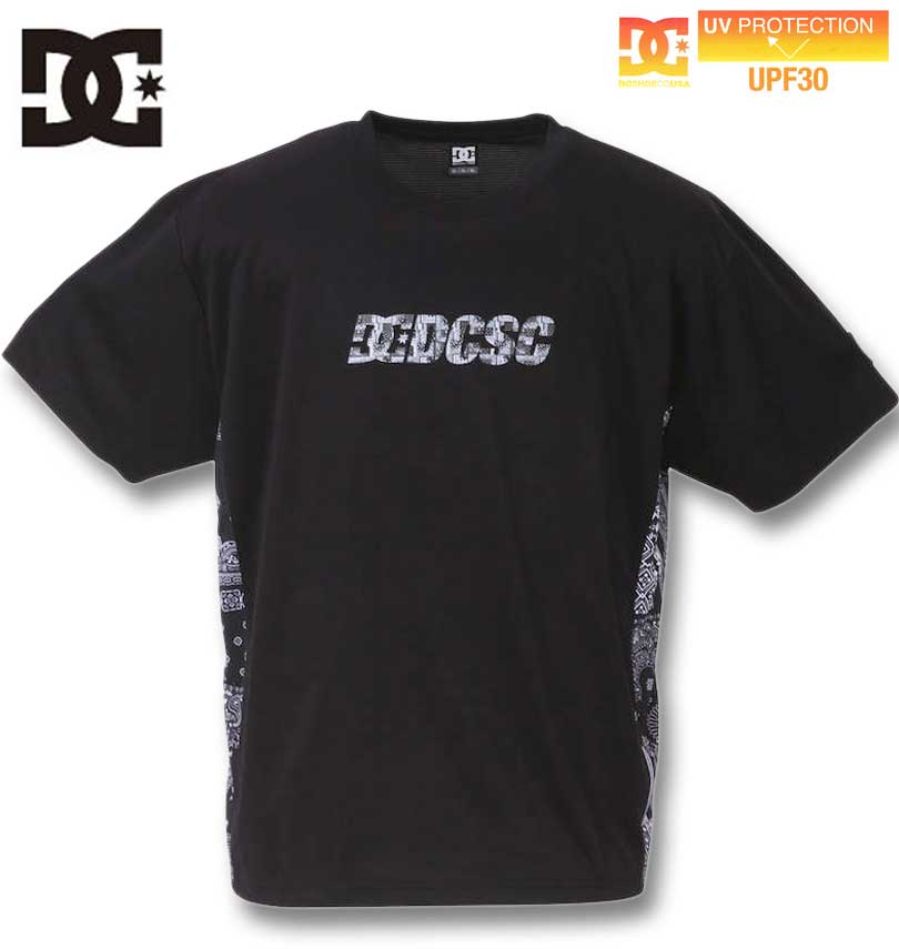 大きいサイズ DCSHOES ディーシーシューズ 23 ST DRYFAST DCSC半袖Tシャツ ブラック 3L 4L 5L 6L 送料無料 ...