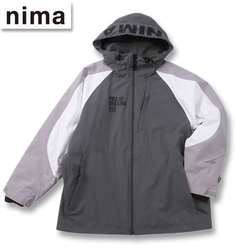 大きいサイズ nima スノーボード ジャケット メタルグレー 3L 5L 7L 送料無料 | アイテムで選ぶ,スポーツ・アウトドア,スキー・スノボウェア | 大きいサイズの専門店ビックリベロ本店