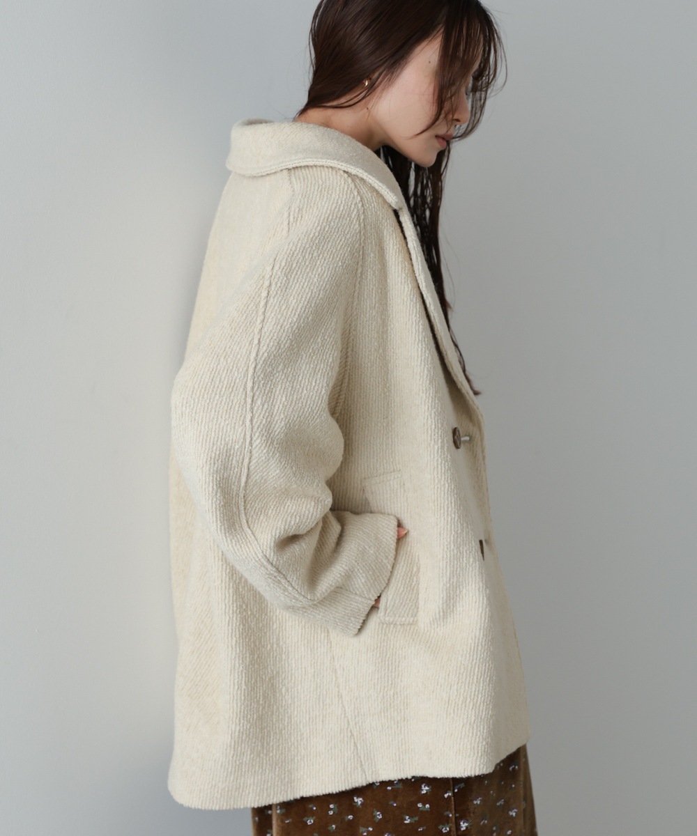 Bab/バブ|スリーブデザインハーフ丈コート【5540162】【仕入れ・卸