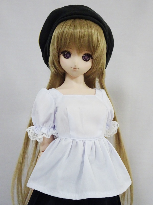【単品】DDS(M)/DD(M) ペプラムパフスリーブブラウス（黒） | 【60cm】単品商品,トップス（ブラウス/Tシャツetc）,ブラウス ...