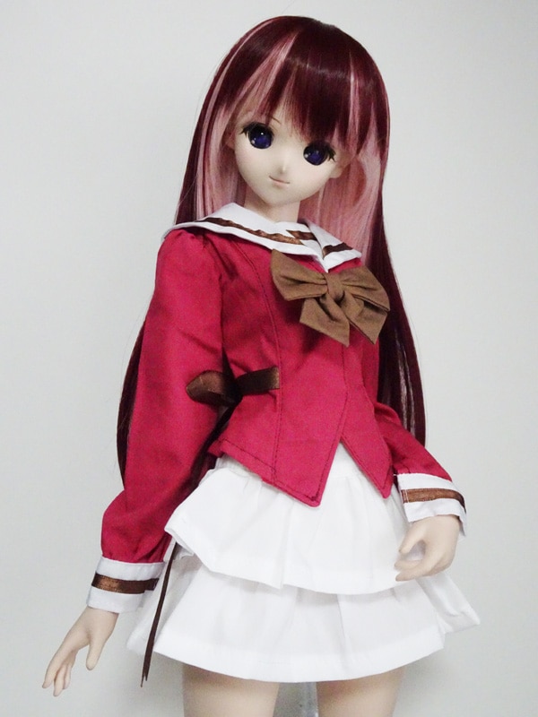 Dds Dd S M Azo2 長月学園セーラー服 2段スカート ローズ セールコーナー(非表示) 60cm Dd スマートドール