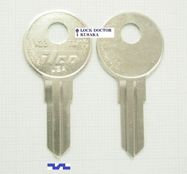 TM15-ILCO 1623 TRIMARKトライマーク ブランクキー 合鍵作成 スペアキー作成 J201-J240 | ILCO | ロック ...